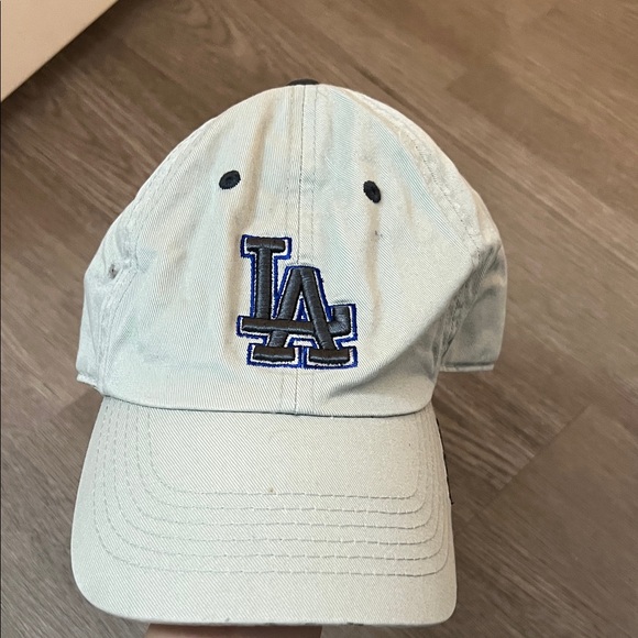 Accessories | La Logo Light Blue Cap | Poshmark